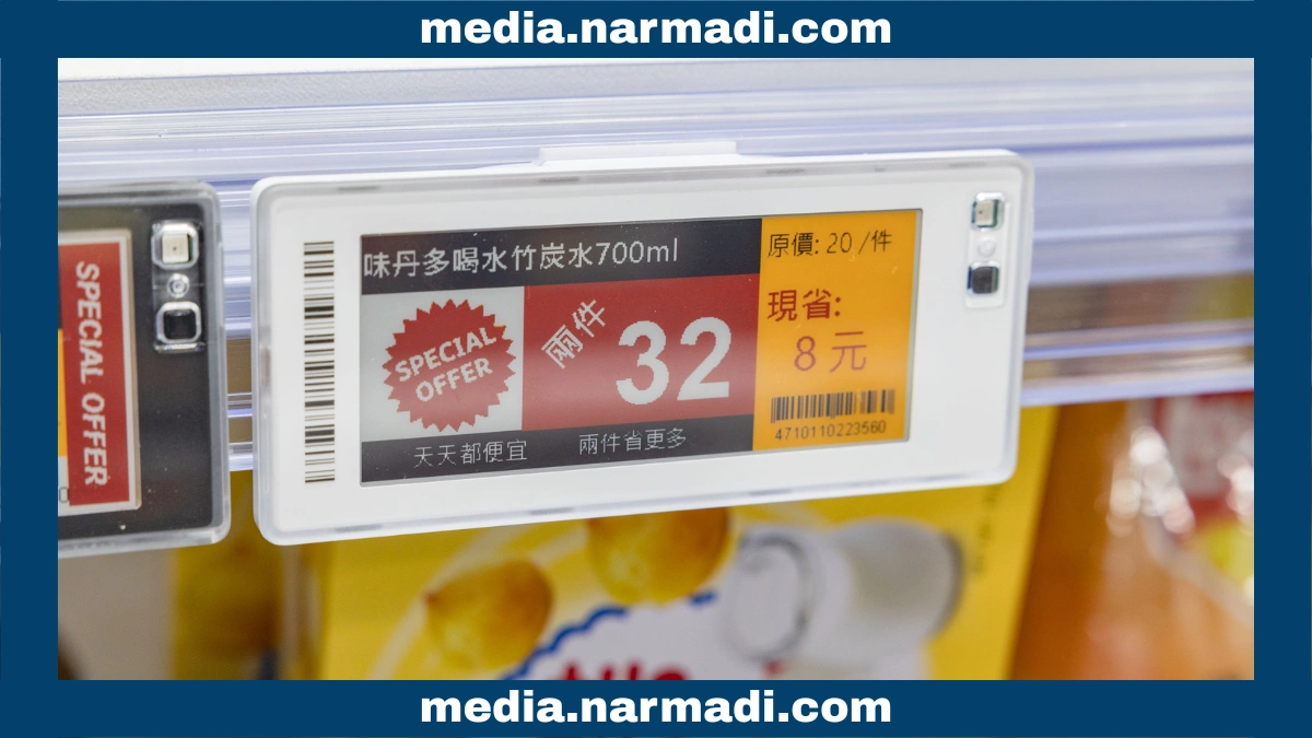 Color Electronic Shelf Labels (ESL): Enhancing Visual Appeal to Improve Clarity - Narmadi Media